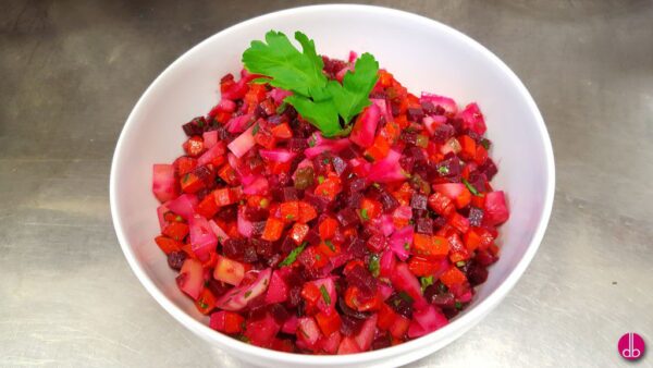 russischer Salat "Vinegret" • Cook & Bloom – Einfache & leckere Rezepte für jeden Tag